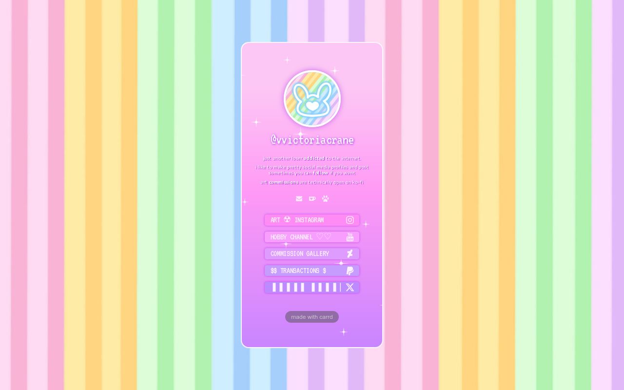 vvictoriacrane card